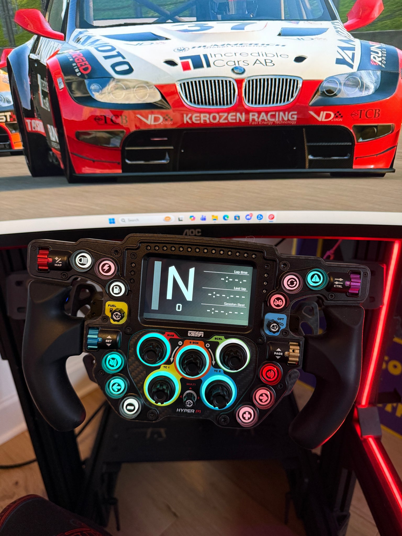 GSI Hyper P1 Racing Wheel for PC – HN Shop