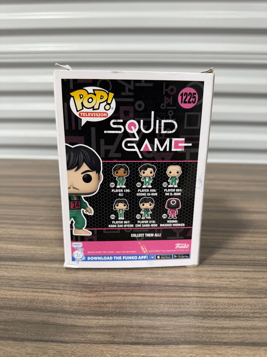 Funko Pop Television Squid Game Player 218: Cho Sang-Woo #1225 Figure ...