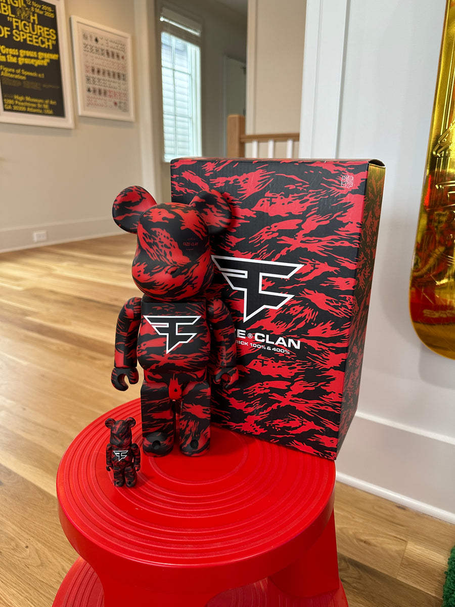 FaZe Clan Bearbrick 400% + 100% – HN Shop