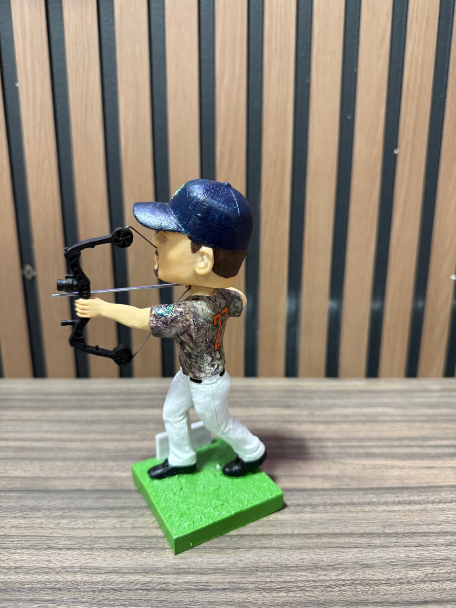 Atlanta Braves Gwinnett Stripers Austin Riley Bow Hunter Bobblehead No ...