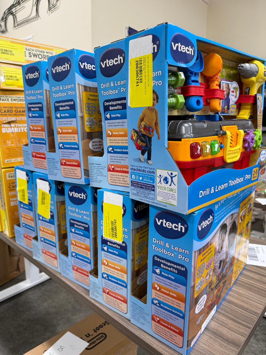Vtech Drill & Learn Toolbox Pro Pretend Toy – HN Shop
